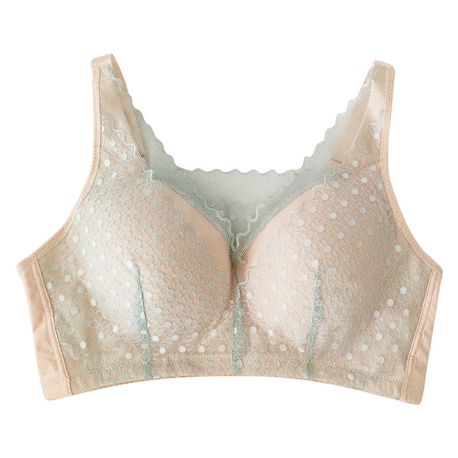 Cathalem Women's Push Up Bra,Full-Coverage Bra,Hide Back Fat Deep Cup ...