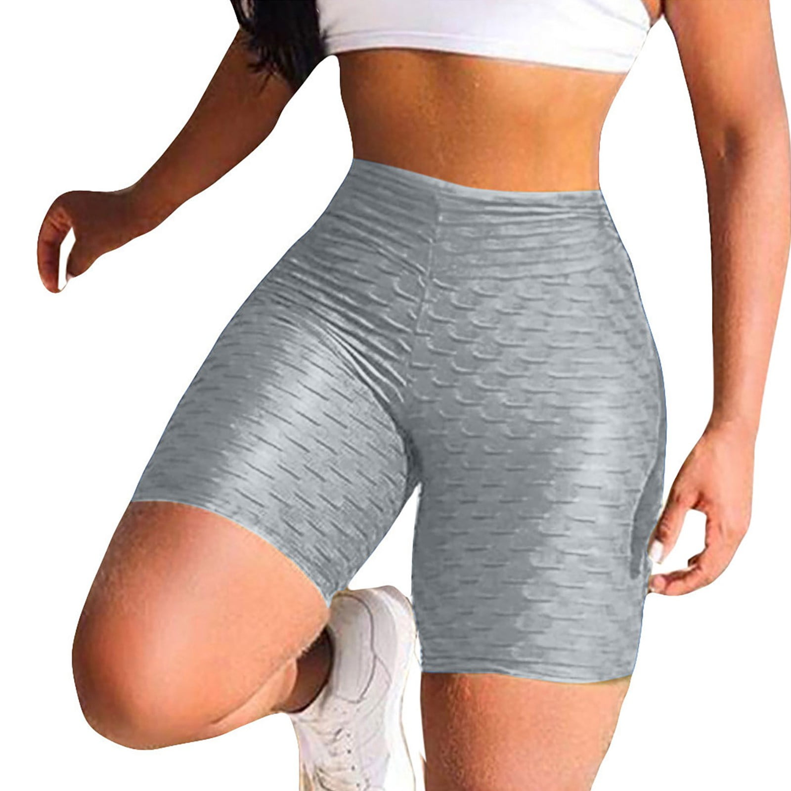 Cathalem Workout Shorts For Women High Waisted Tummy Control Biker