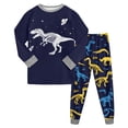 Cathalem baby boys Button Long Sleeve Top Pants Snug Cotton 2 Pajama ...