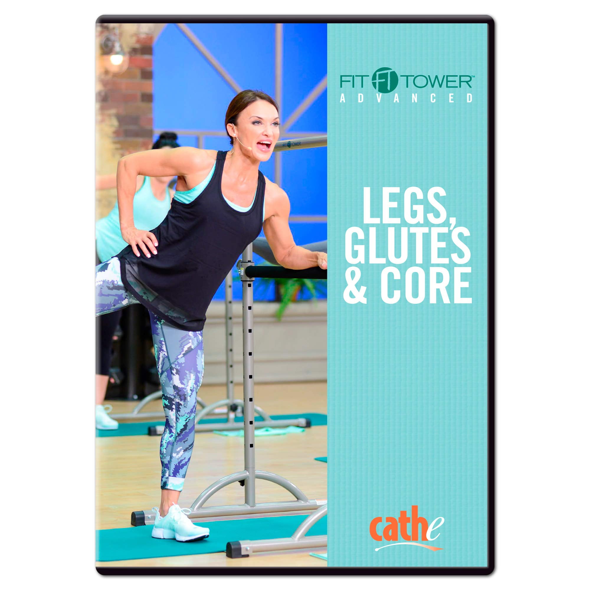 Cathe Friedrich Fit Tower Legs, Glutes and Core DVD - Walmart.com