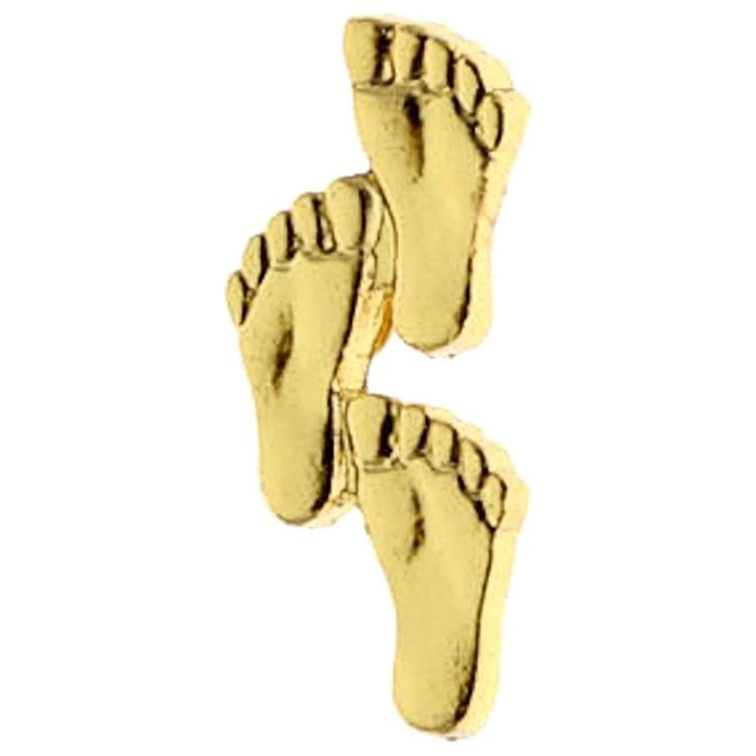 Cathedral Art TF807 Footprints Inspirational Lapel Pin - Walmart.com