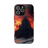 Cathedral Ocean Castle iPhone Case Sunset Fantasy Scene for iPhone 17 ...