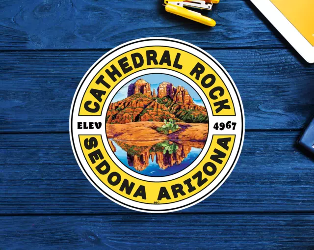 Cathedral Rock Sedona Arizona Sticker Decal Sticker Indoor Outdoor ...