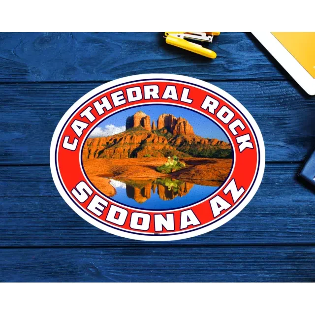 Cathedral Rock Sedona Arizona Sticker Decal Sticker Indoor Outdoor ...