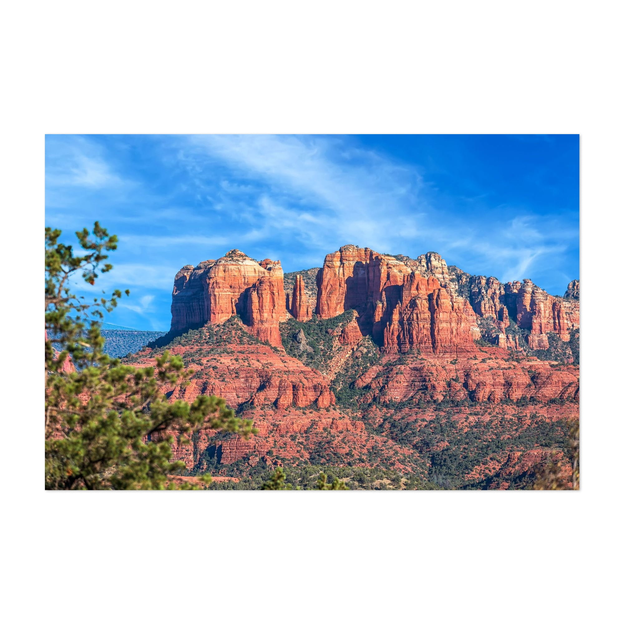 Cathedral Rock, Sedona - Sedona Arizona Photography Unframed Wall Art ...