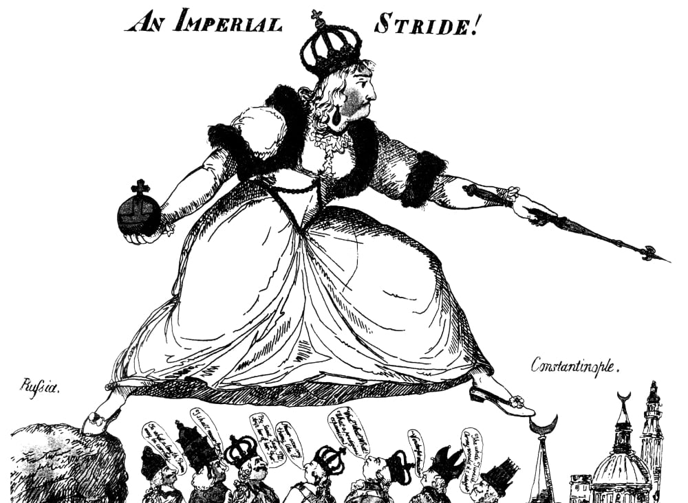 Catherine Ii. Nempress Of Russia 1762-96. Late 18Th Century English ...