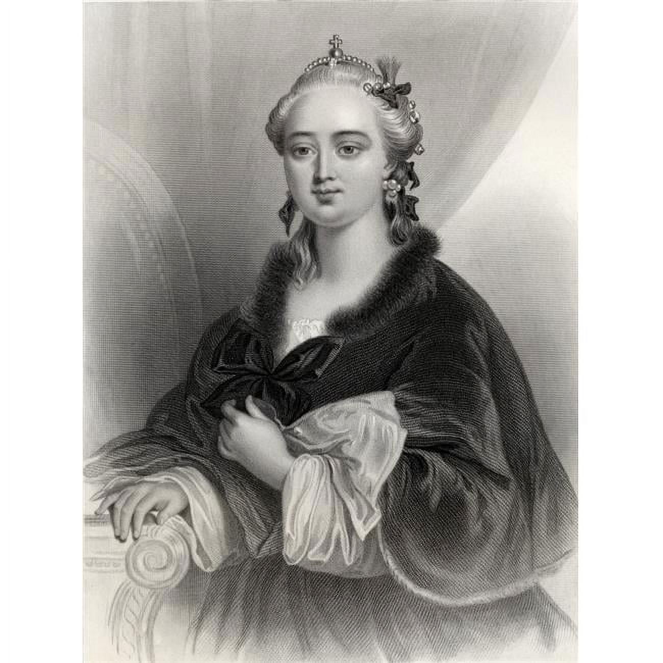 Catherine Ii Catherine The Great 1729-1796 German Born Empress Of ...