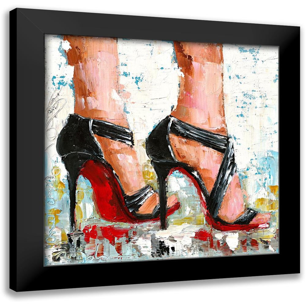 Catherine M. 20x20 Black Modern Framed Museum Art Print Titled - Sous ...