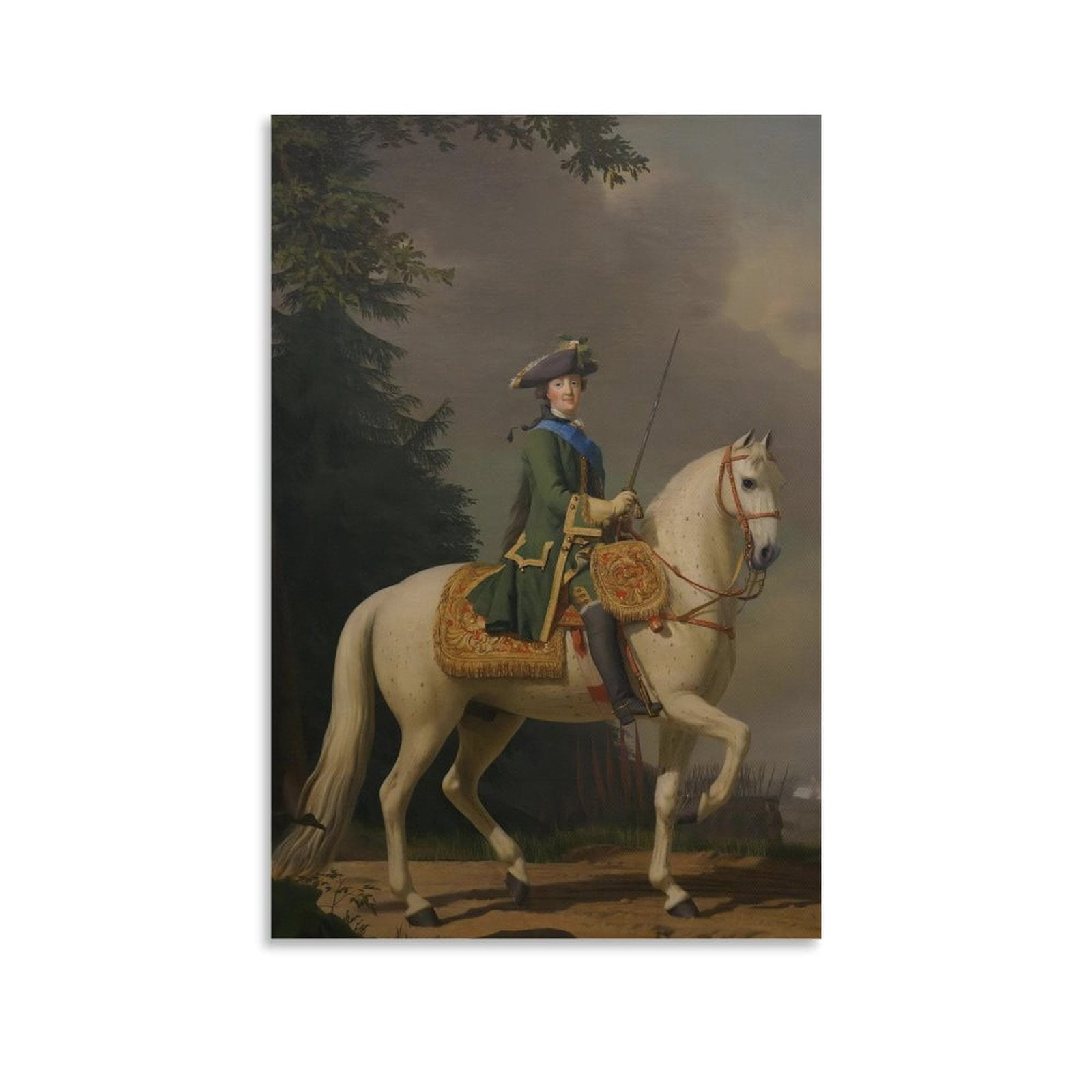 Catherine The Great Poster Painting On Canvas Wall Art Poster Scroll ...