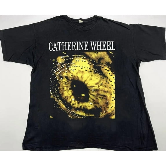 Catherine Wheel uniNew black short sleeve t-shirt S-5XL QT5505 ...