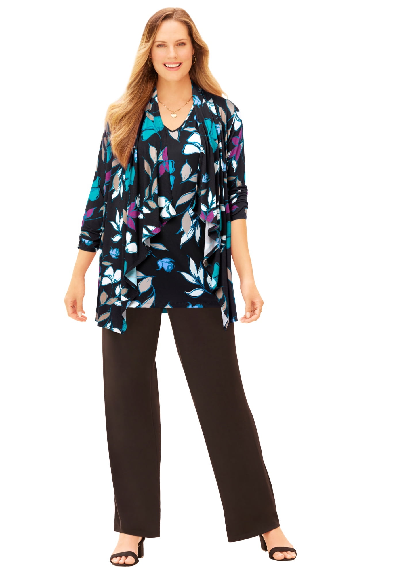 Catherines Women's Plus Size Anywear Cascade Jacket - Walmart.com