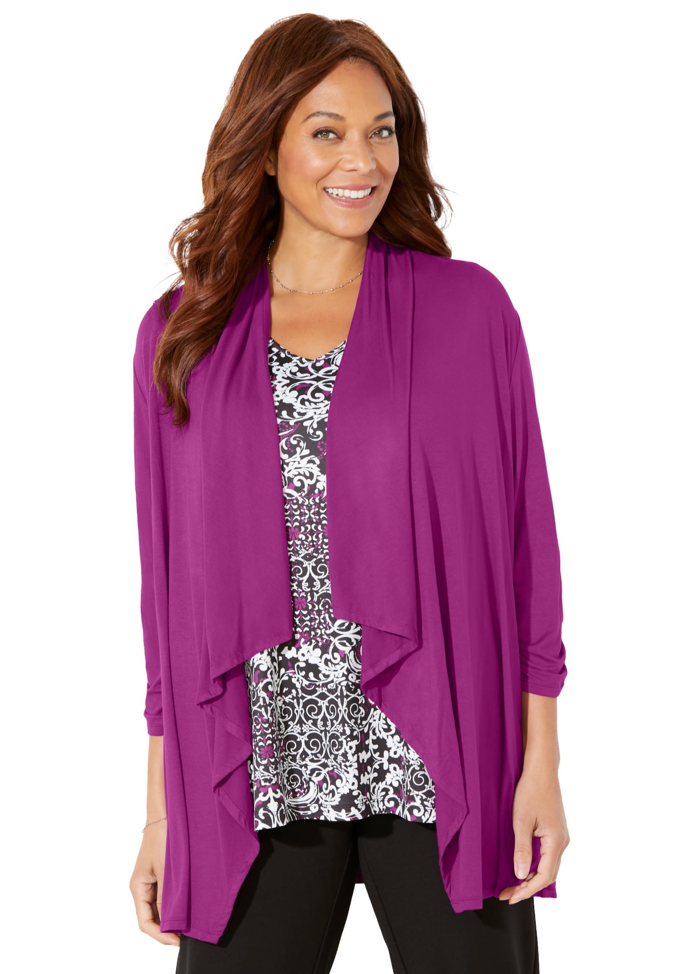 Catherines Women's Plus Size Anywear Cascade Jacket - Walmart.com