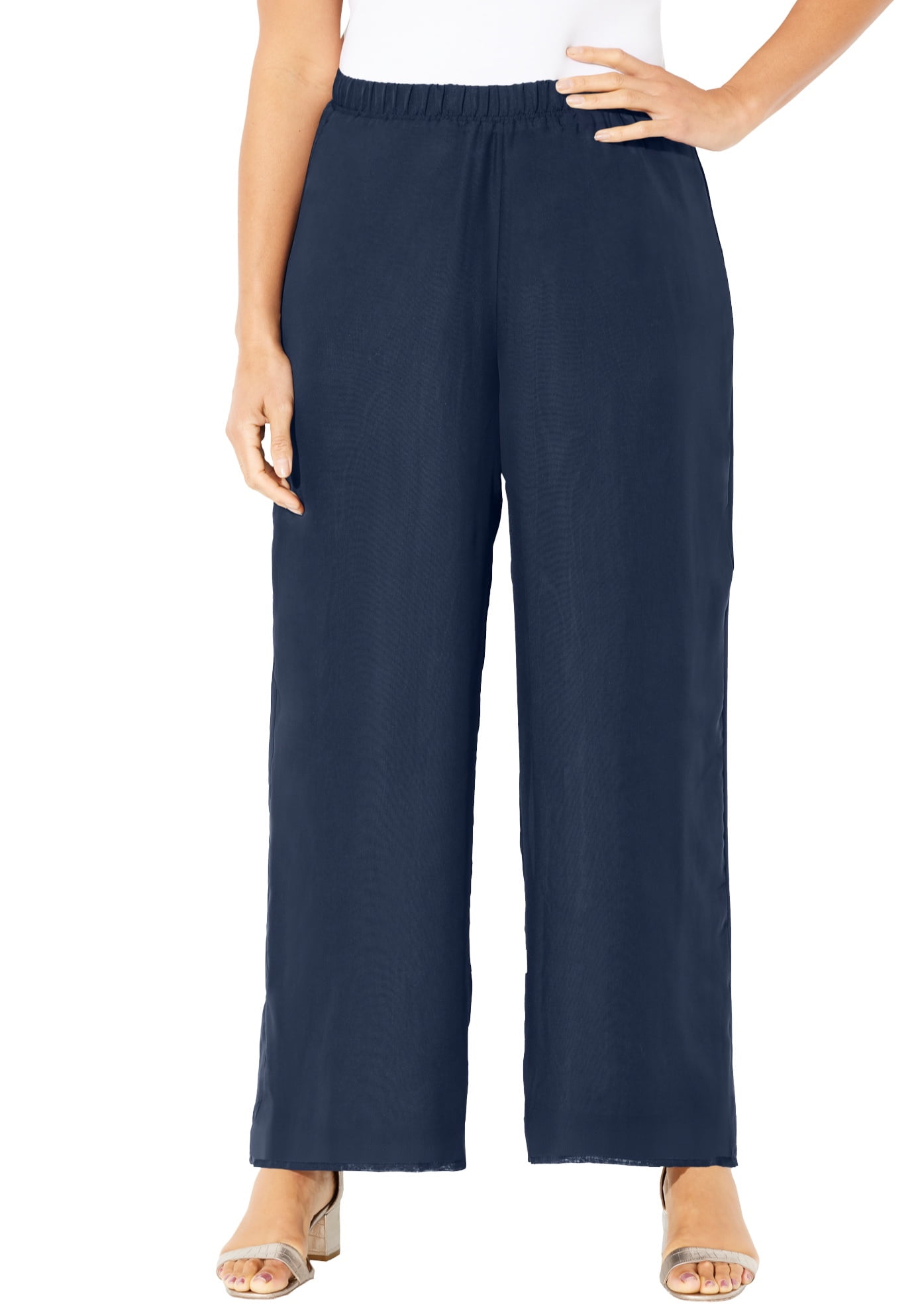 Catherines Women's Plus Size Cocktail Pant - Walmart.com