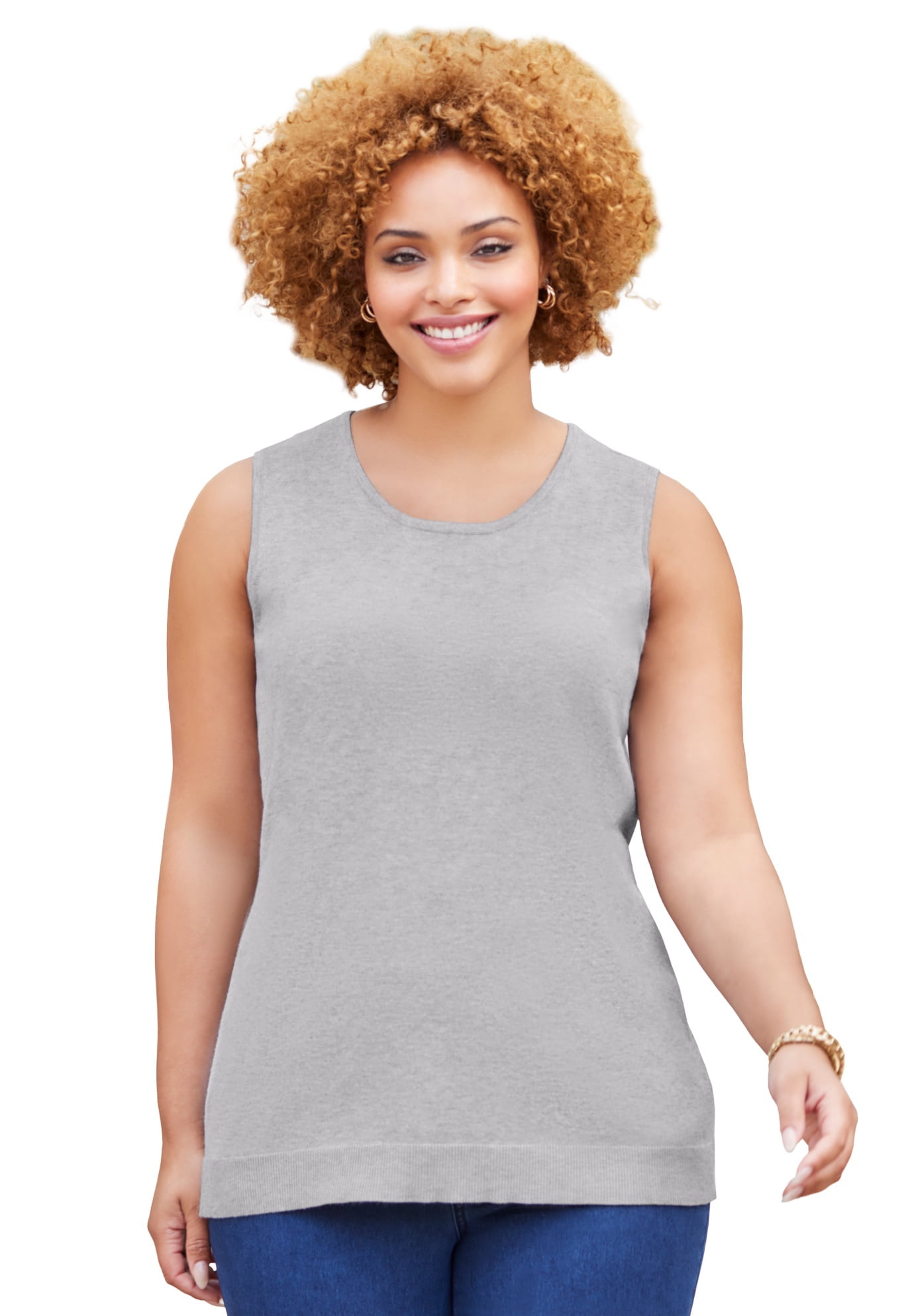 Catherines Women's Plus Size Liz&Me Classic Shell - Walmart.com