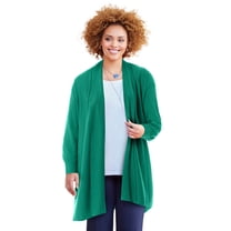 Woman Within Women's Plus Size 2-Fer Cardigan & Lace Tunic - Walmart.com