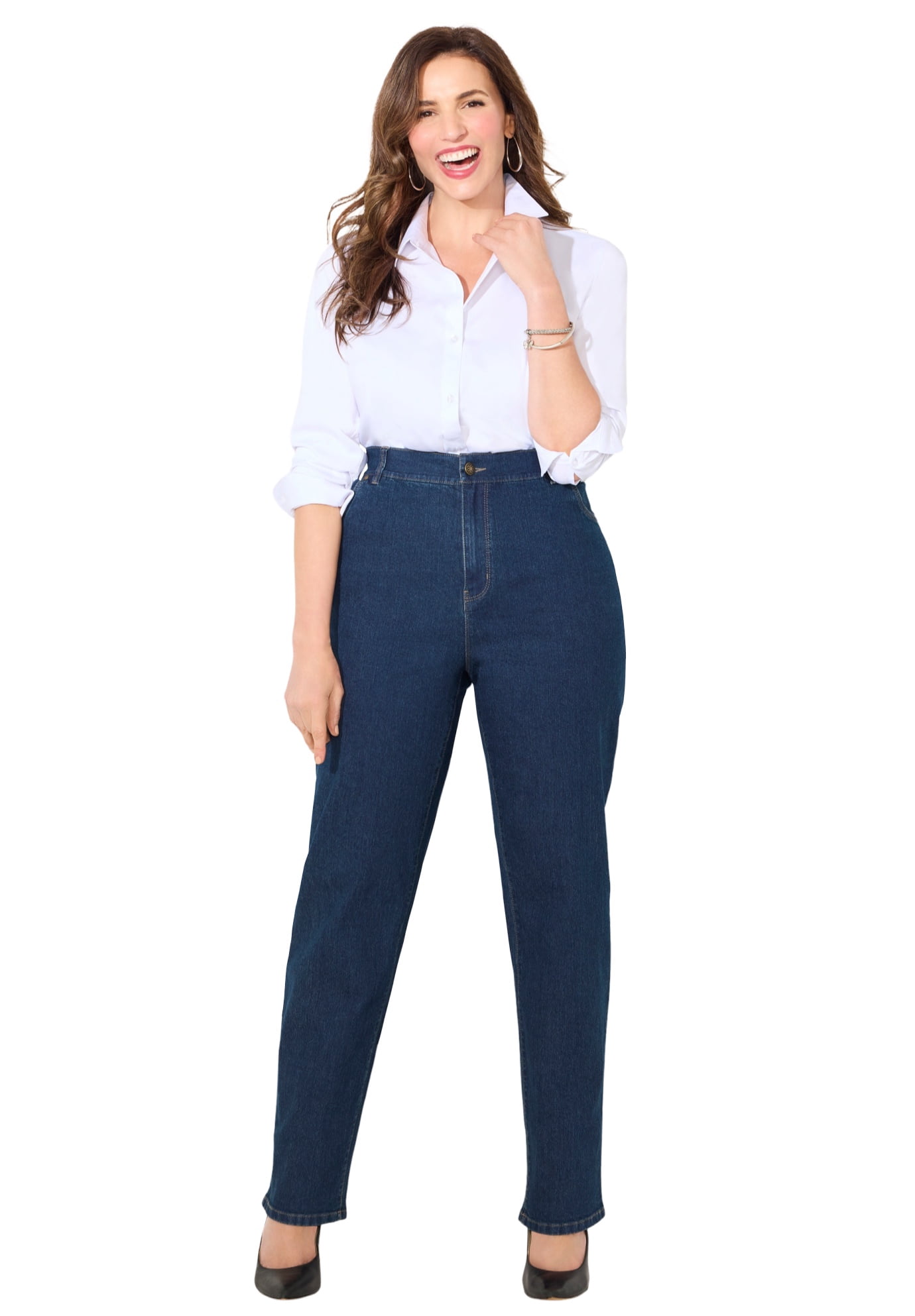 Catherines Women's Plus Size Right Fit Curvy Jean - Walmart.com