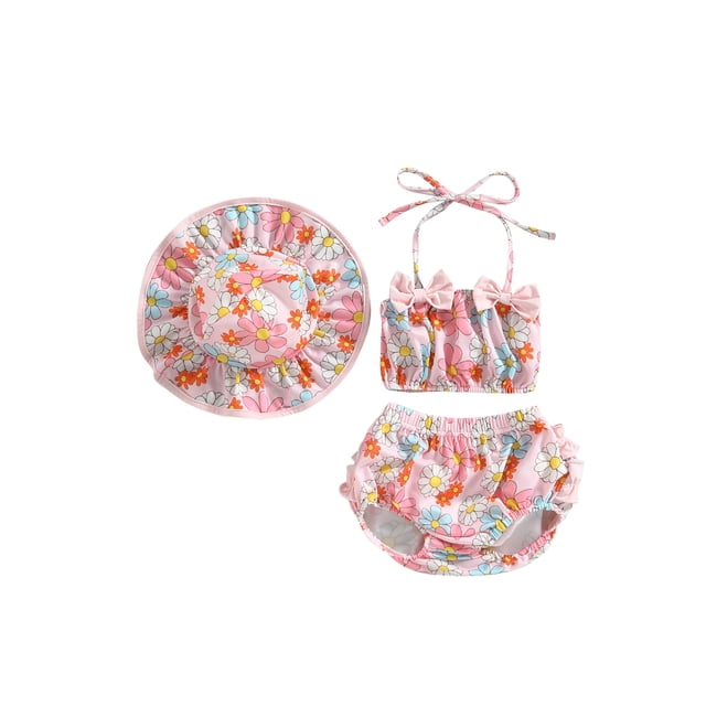 Cathery Baby Girl Swimsuit 3 6 9 12 24 Months Infant Fruit Print ...