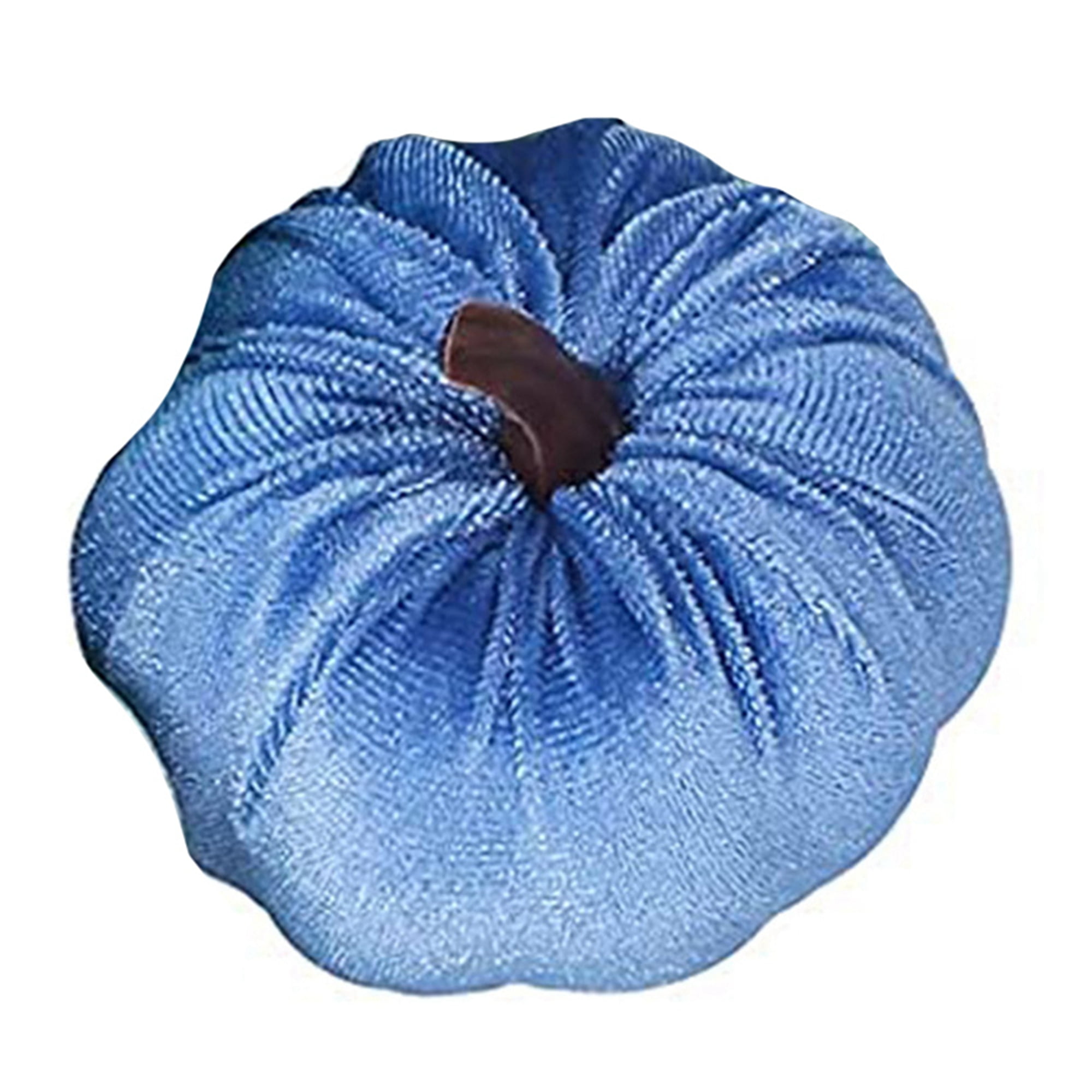 Cathery Mini Velvet Pumpkins Halloween Decoration, Artificial Pumpkins ...