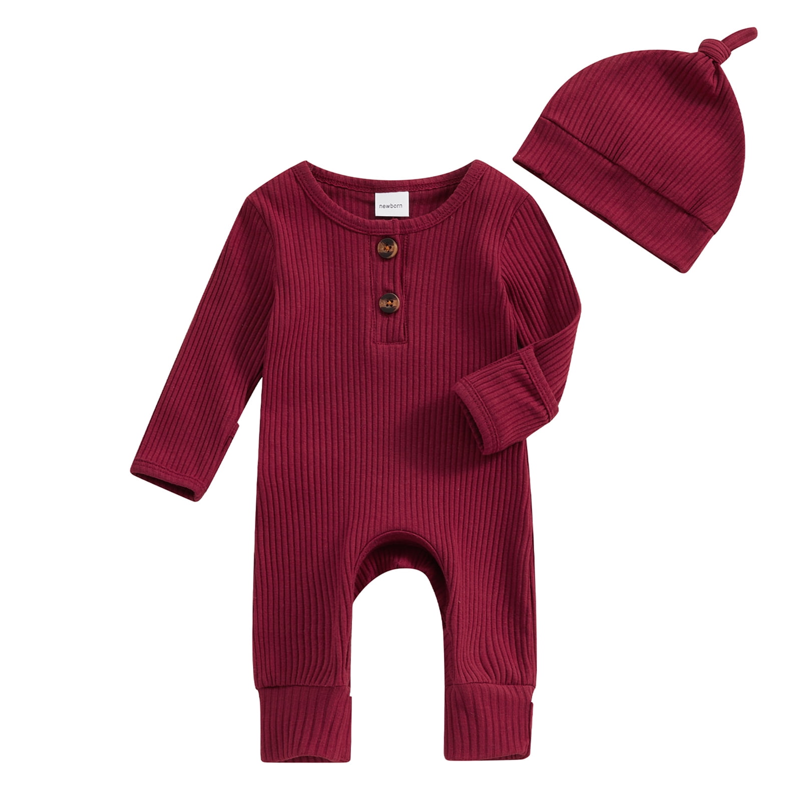 Cathery Newborn Baby Boy Girl Romper One Piece Romper Clothes Outfit ...