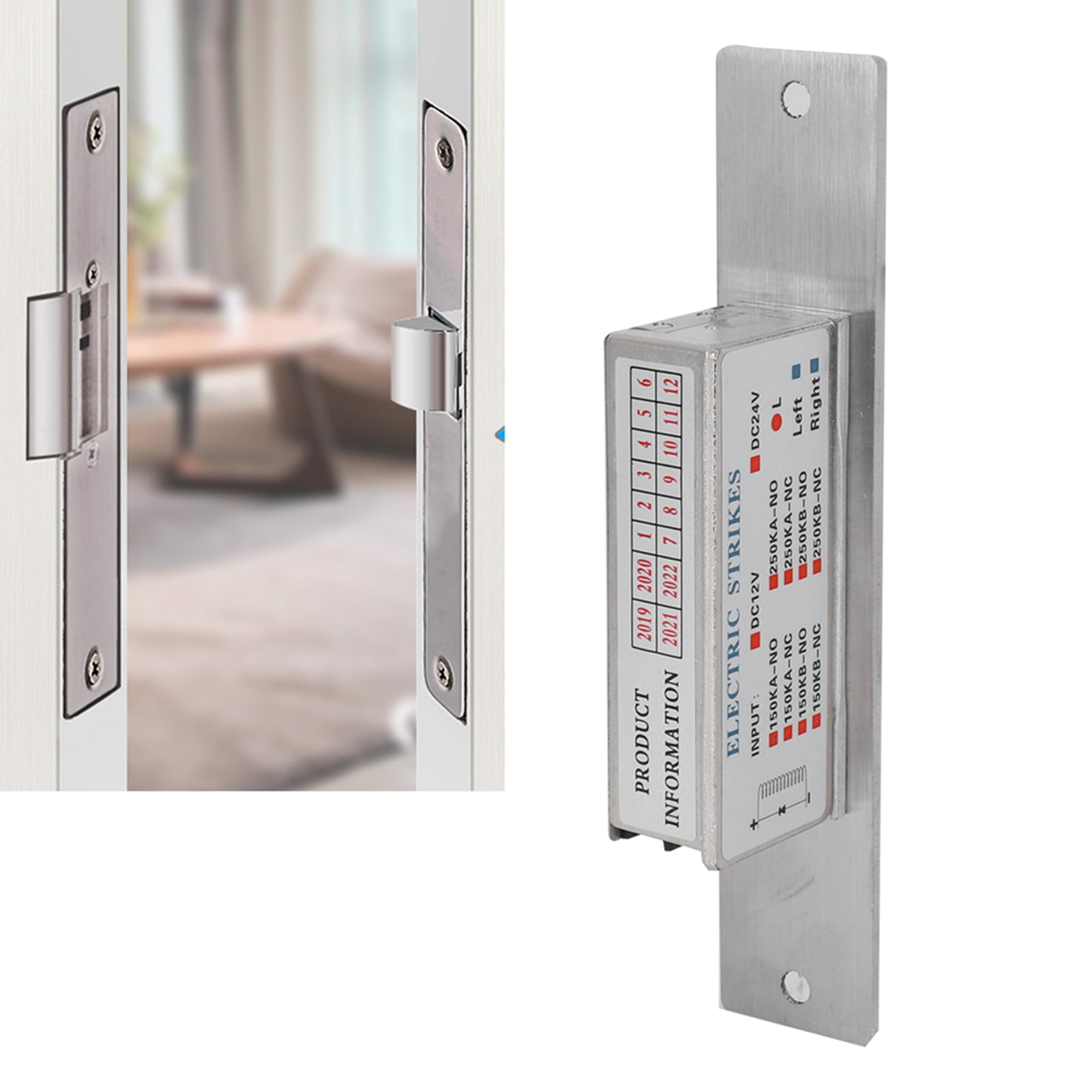 Cathode Lock Electric Strike Door Access Control Set For Home Security ...