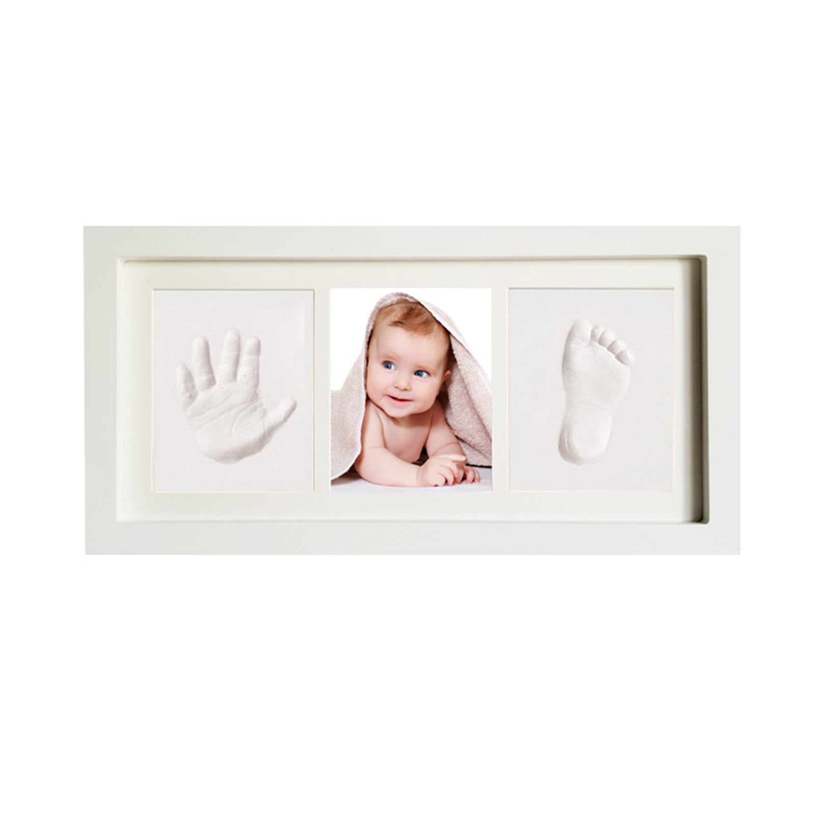 Cathoe Baby Newborn Handprint and Footprint Picture Frame Kit - Walmart.com