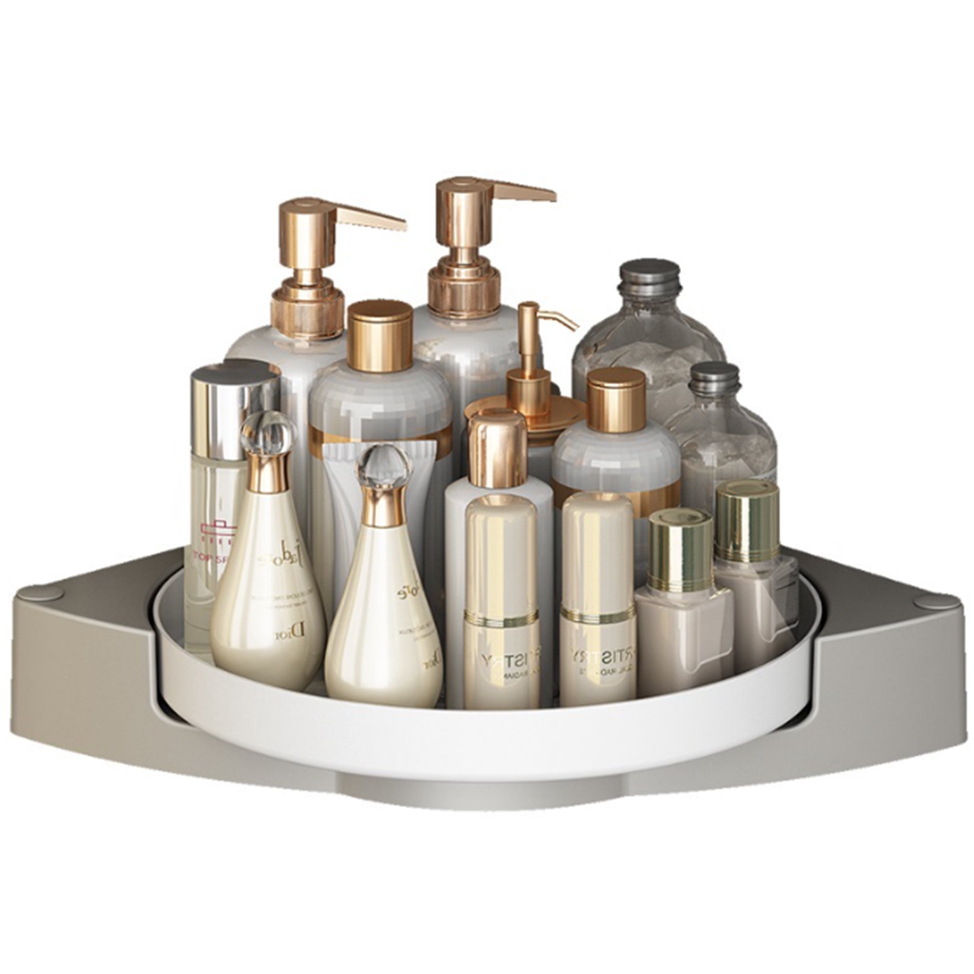 Cathoe Bathroom 360 Degree Rotating for Triangle Shelf Toilet Corner ...