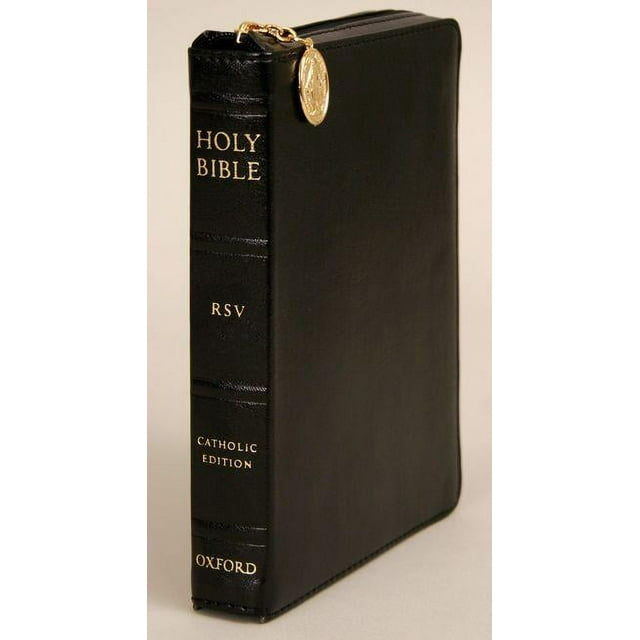 Oxford University Press Compact RSV Catholic Bible with Zipper Closure ...