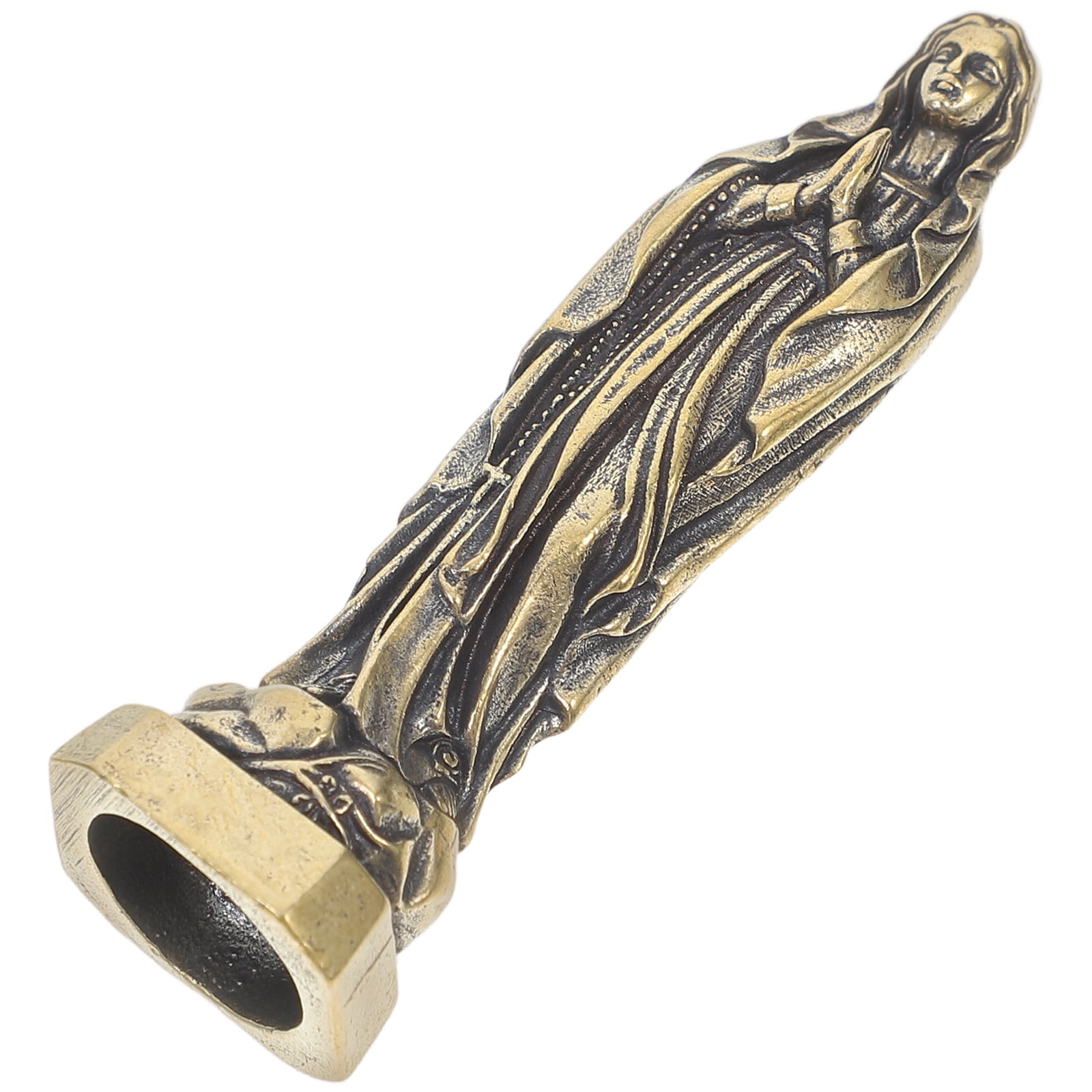 Catholic Car Statue Vintage Brass Mother Man - Walmart.com