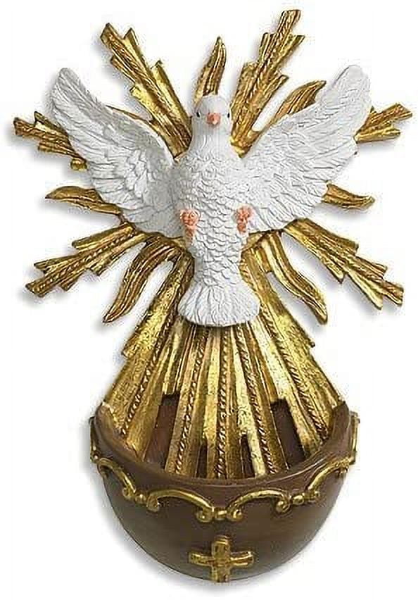 Catholic Confirmation Holy Spirit with Cross Design 5 3/4 Inch Resin ...