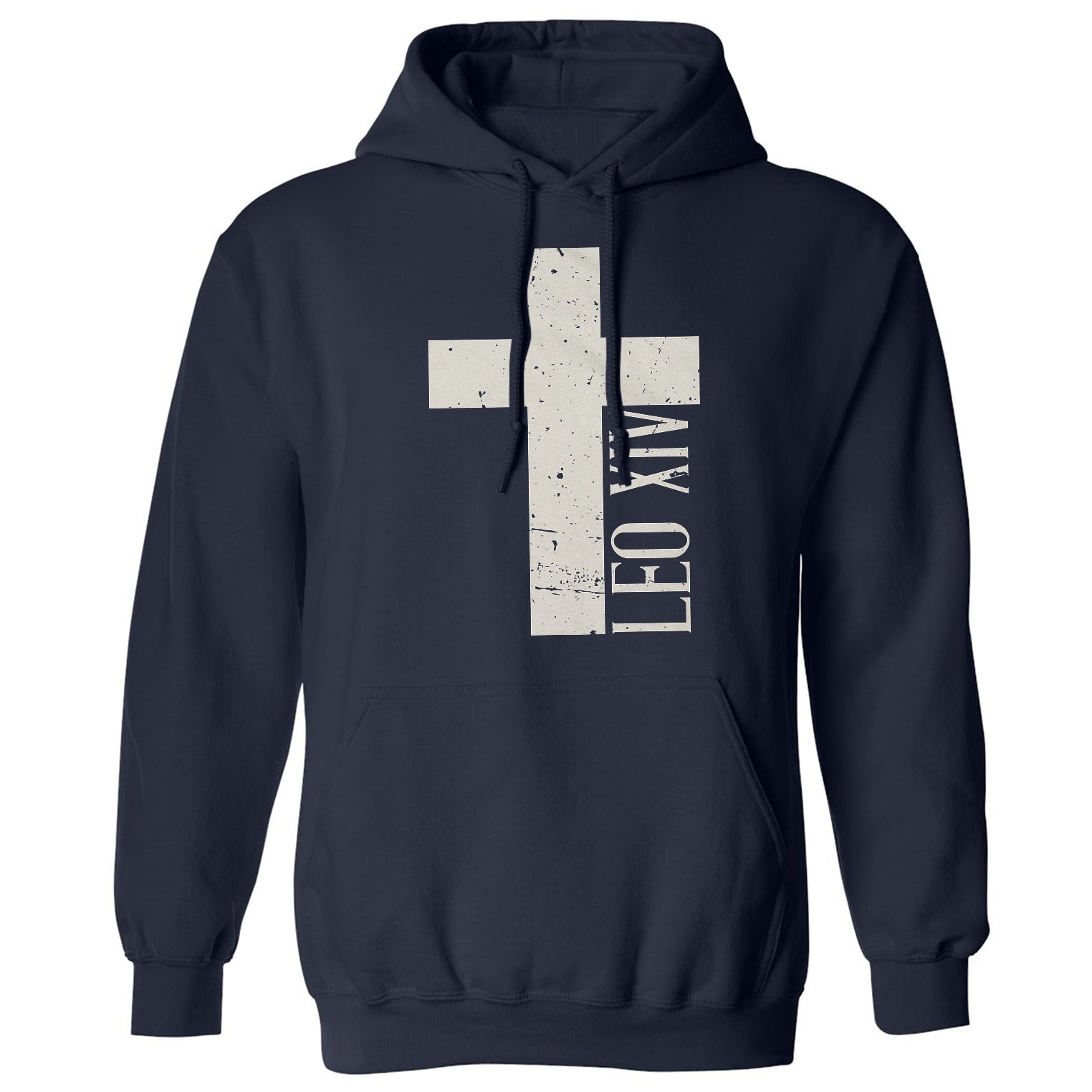 Catholic Cross – Pope Leo XIV First American Pope Unisex Hooded ...