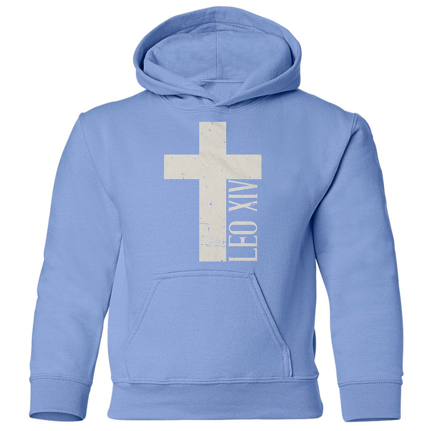 Catholic Cross – Pope Leo XIV First American Pope Youth Hooded ...