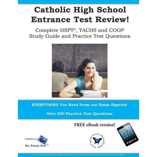 Catholic High School Entrance Test Review: Study Guide & Practice Test ...