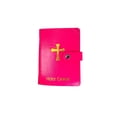 Catholic Leather Holy Card Pocket Card Organizer With Snap Closure ...