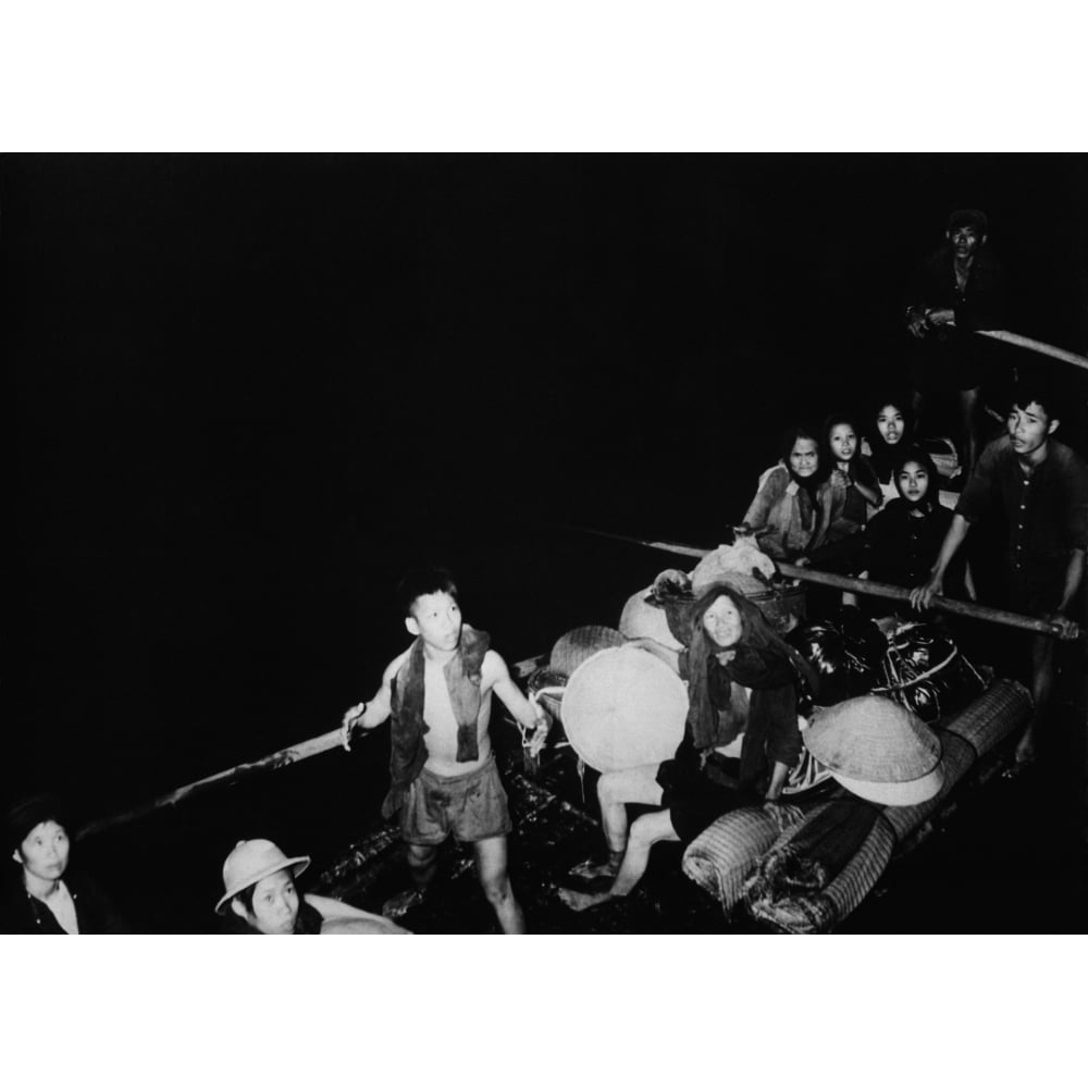 Catholic North Vietnamese Refugees. Refugees From Communist Held ...