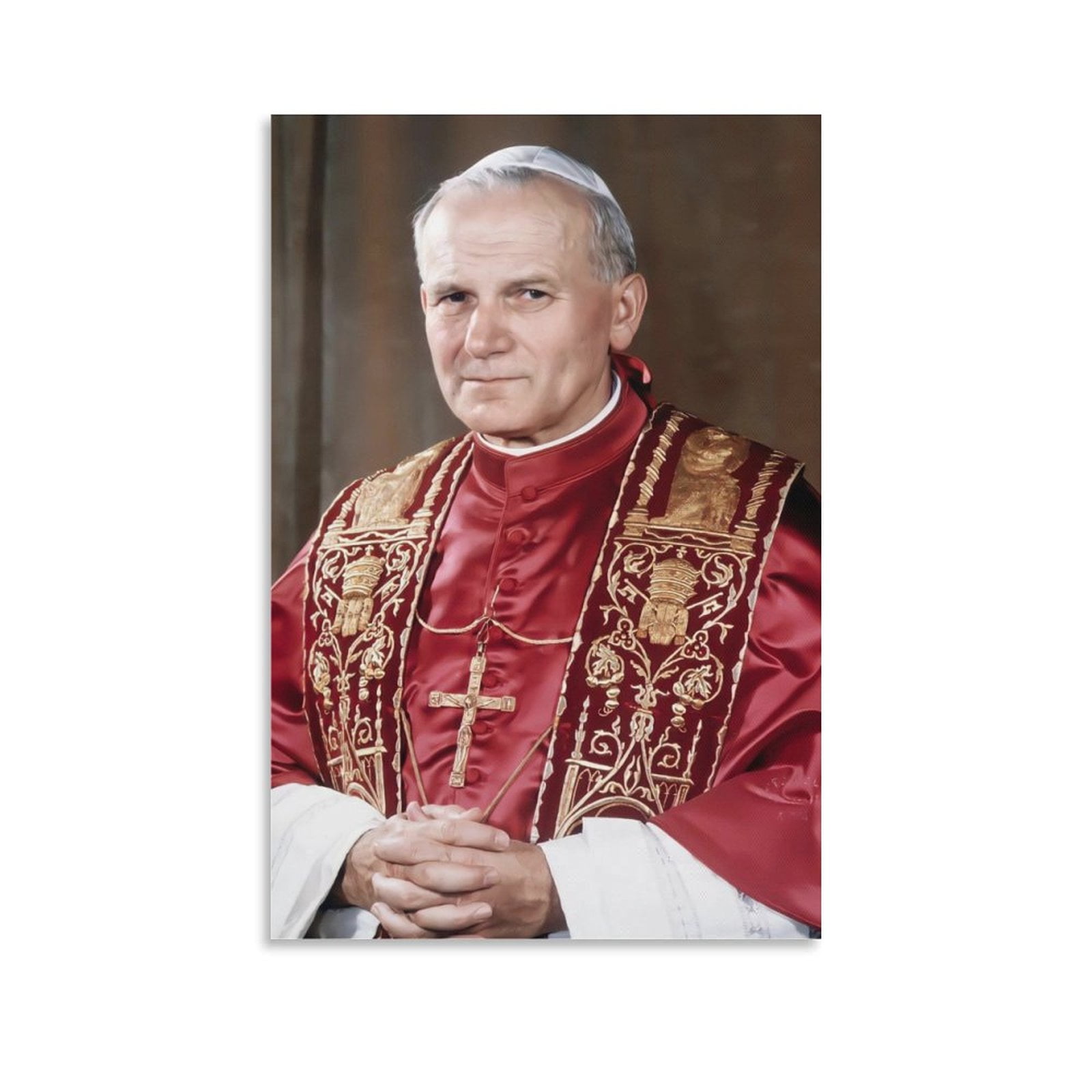 Catholic Philosophers Pope John Paul II Poster Wall Art Picture ...