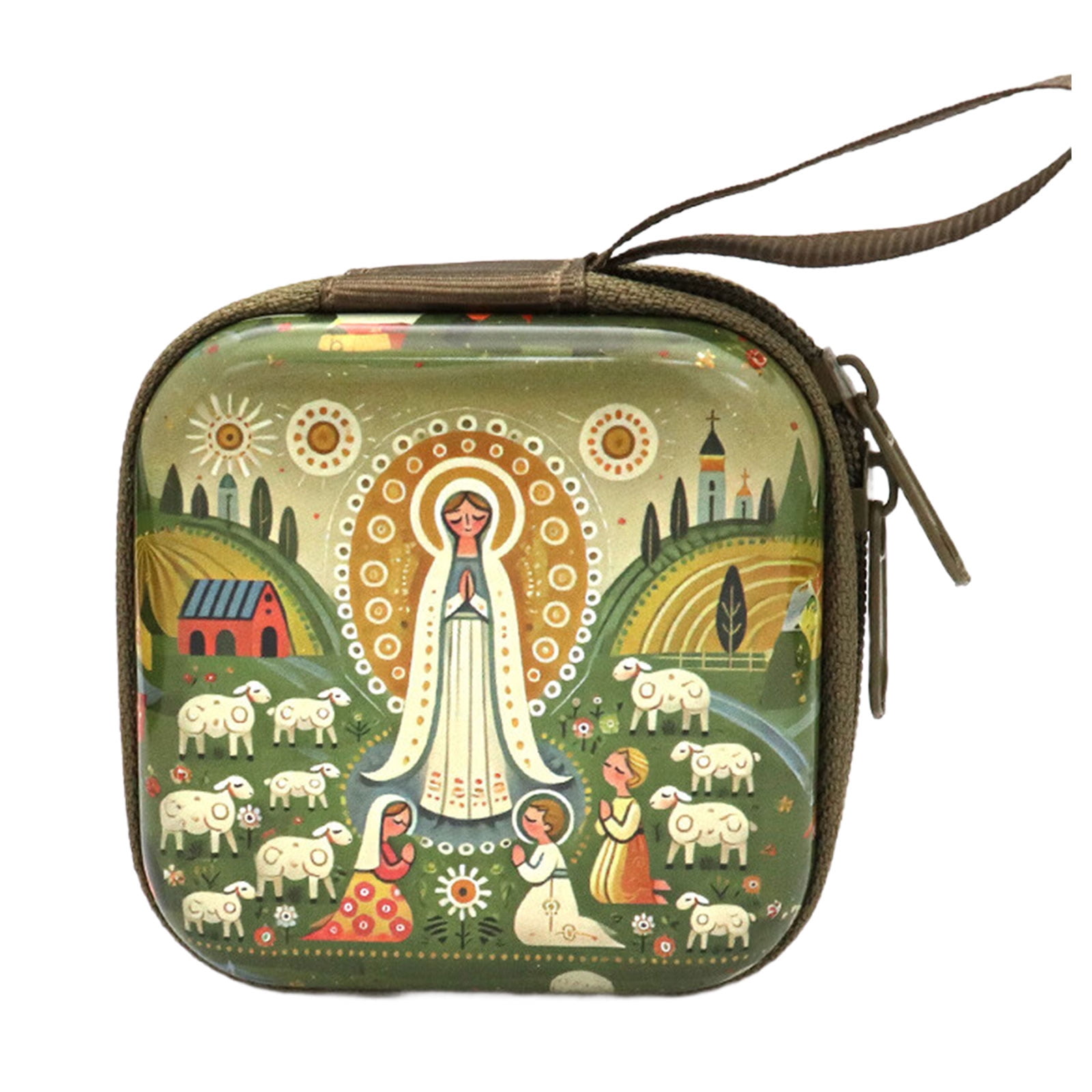 Catholic Rosary Pouches Rosary Jewelry Box Coin Purses Rosarys Prayer ...