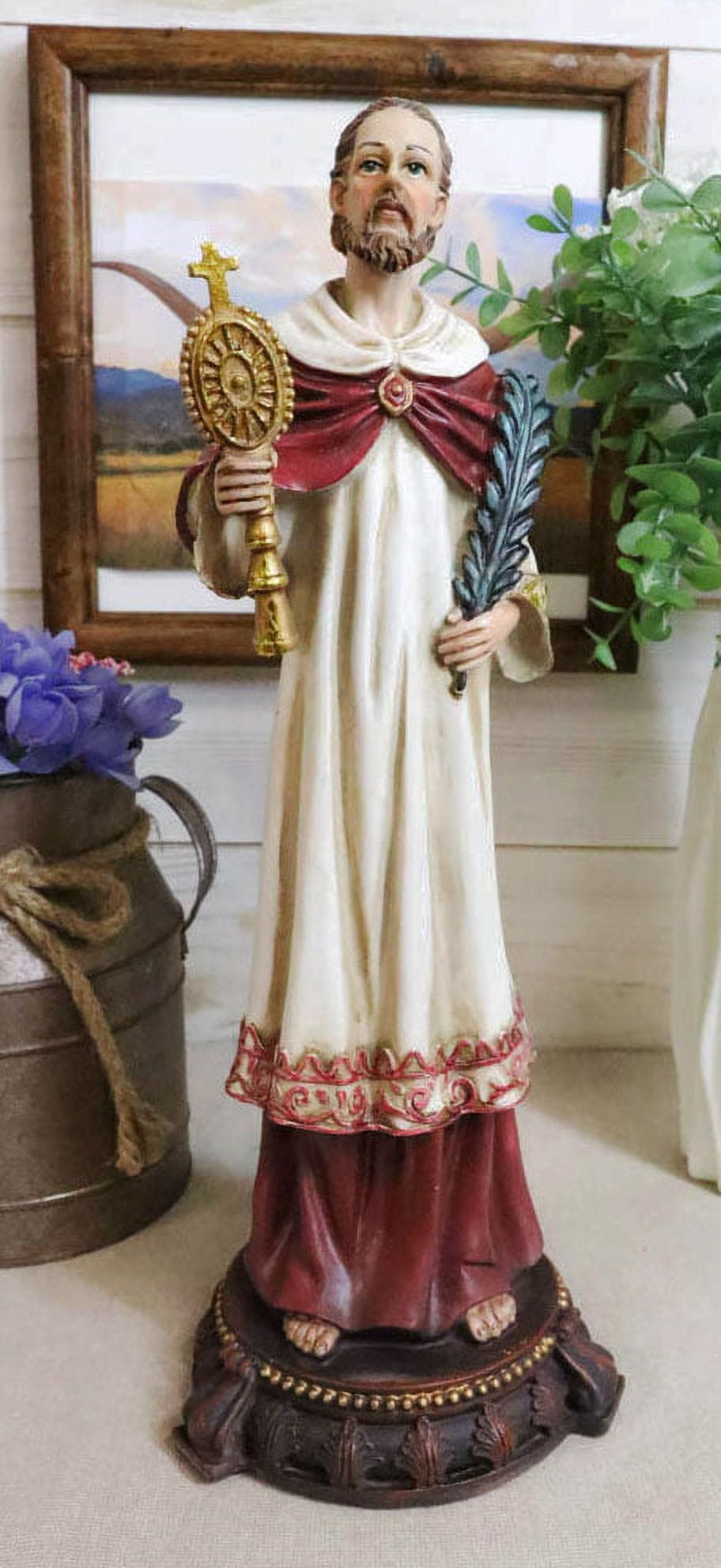 Catholic Saint Raymond Nonnatus With Monstrance and Martyr Palm Branch ...