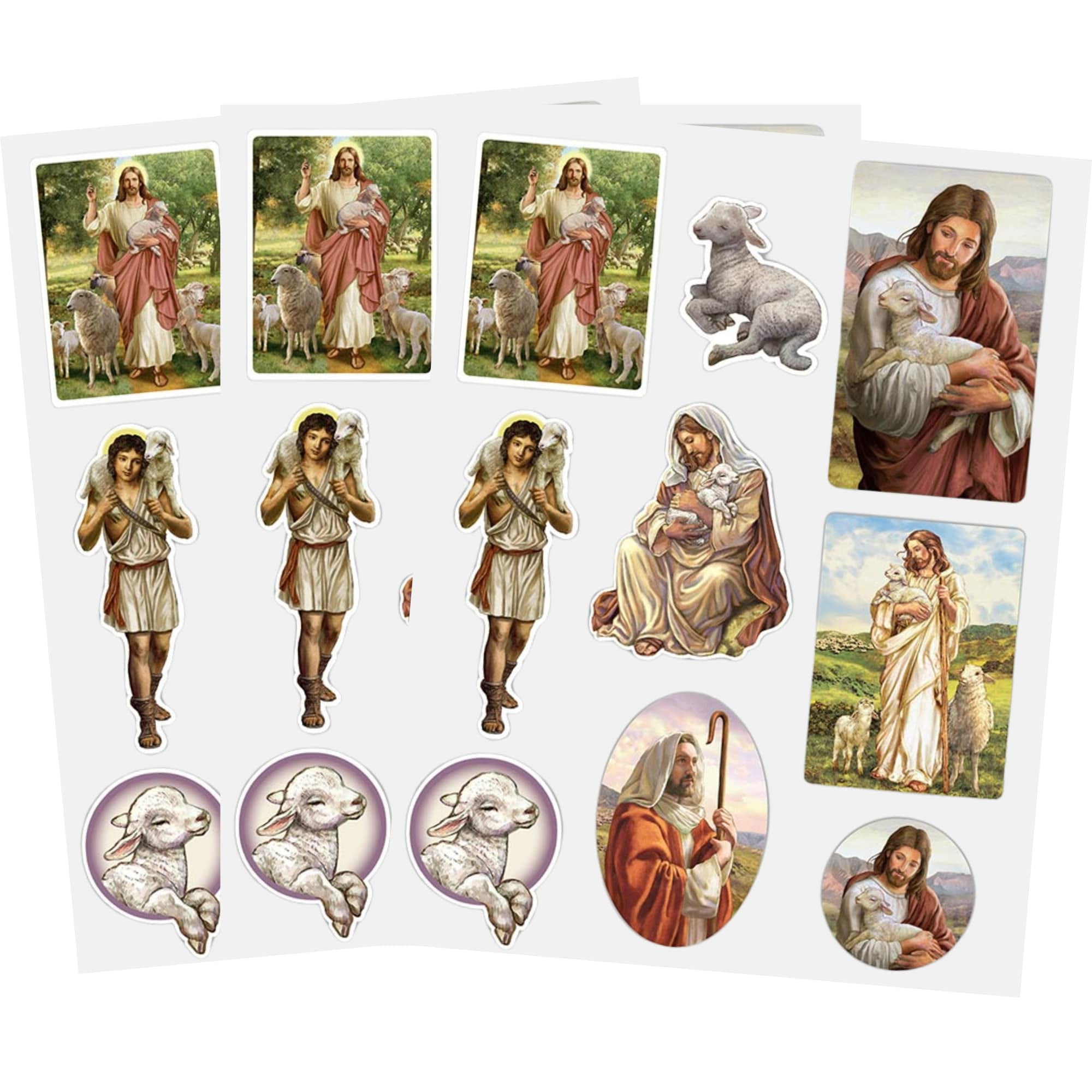 Catholic Stickers - Good Shepherd - Walmart.com