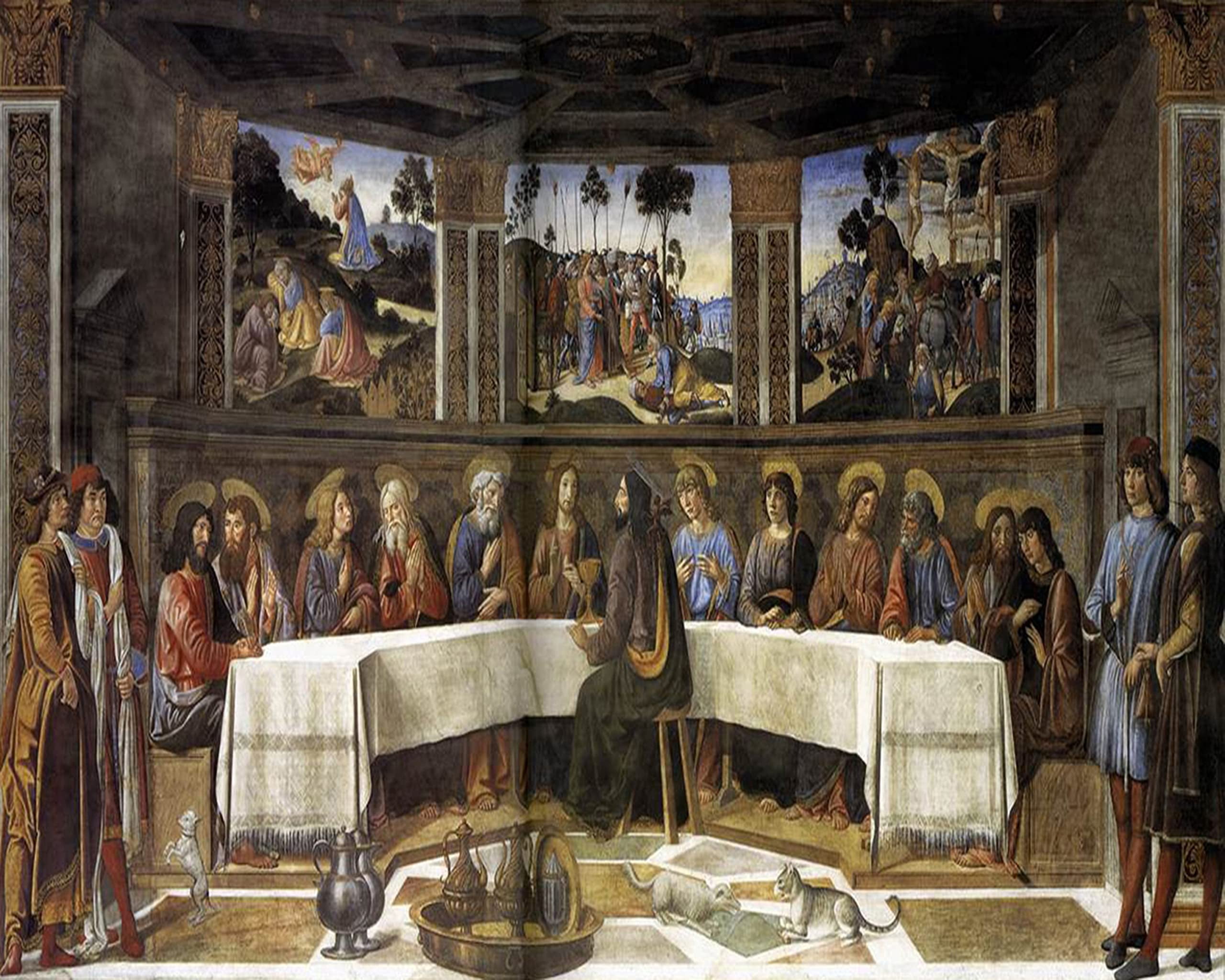 Catholic print picture - LAST SUPPER 80 VA - 8" x 10" ready to be ...