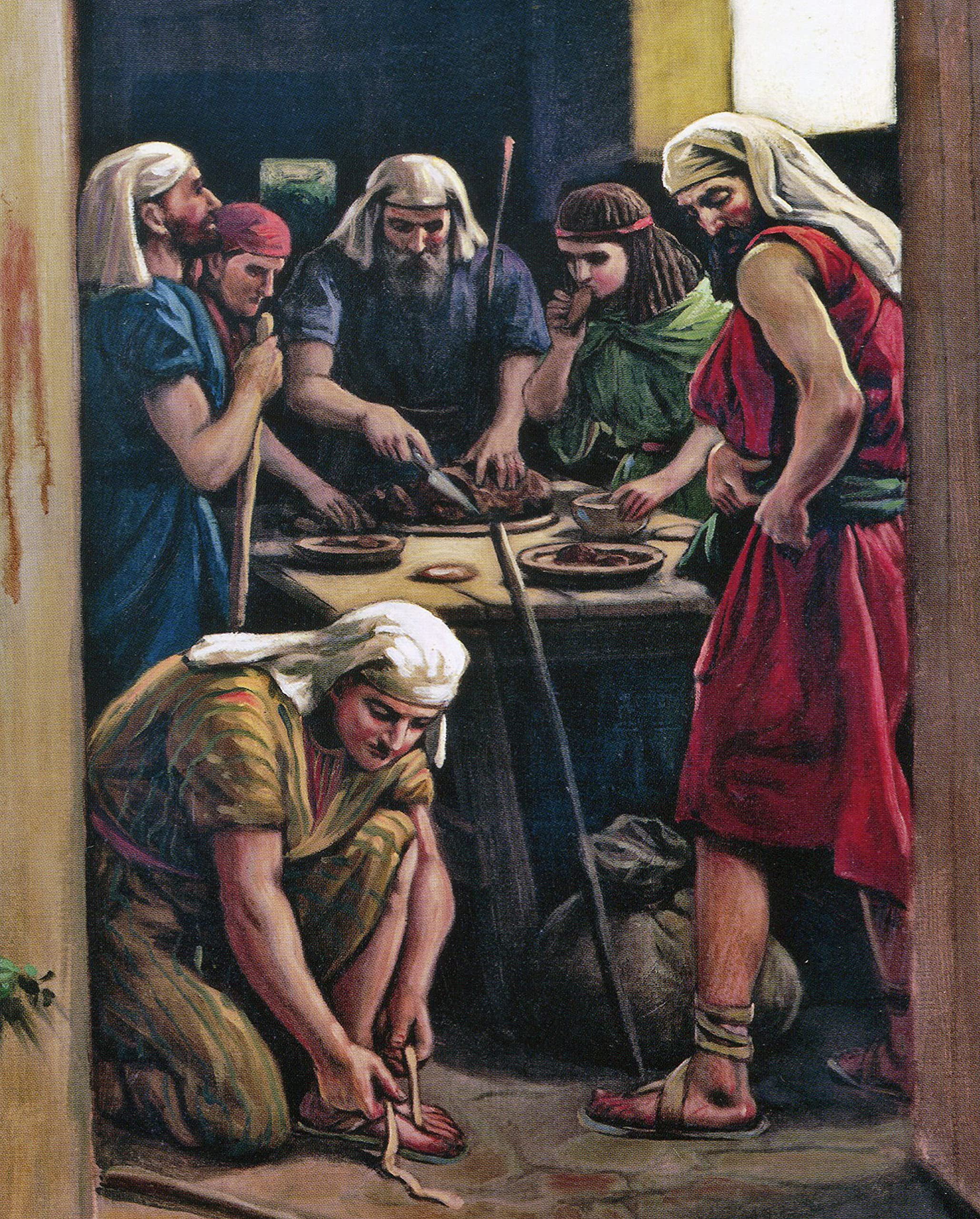 Catholic print picture - Passover of the Lord C - 8" x 10" ready to be ...