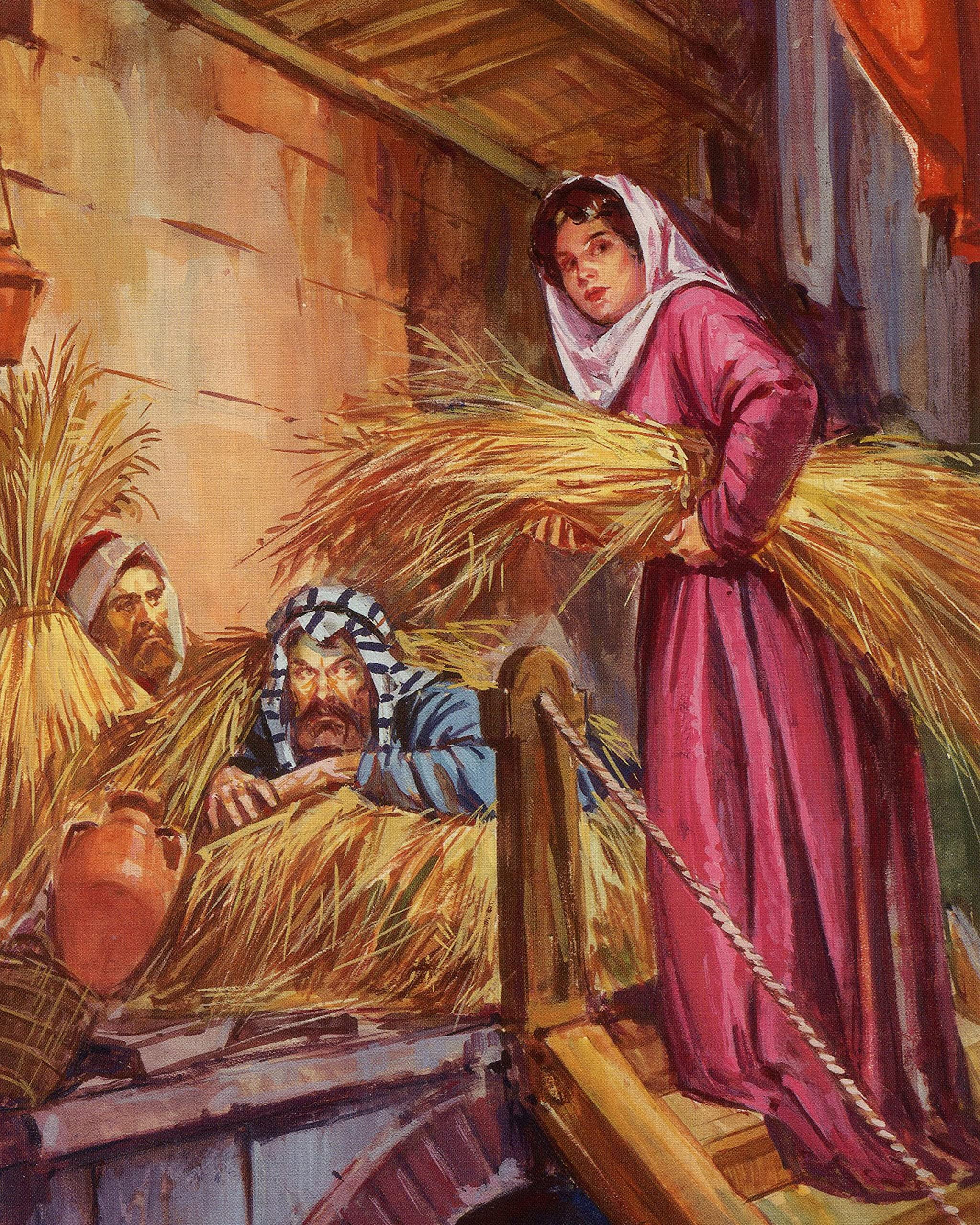 Catholic print picture - RAHAB P - 8" x 10" ready to be framed ...