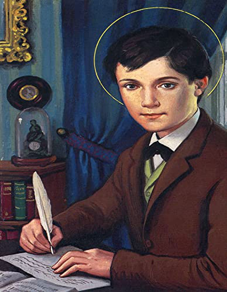 Catholic print picture - St Dominic Savio N - 8" x 10" ready to be ...