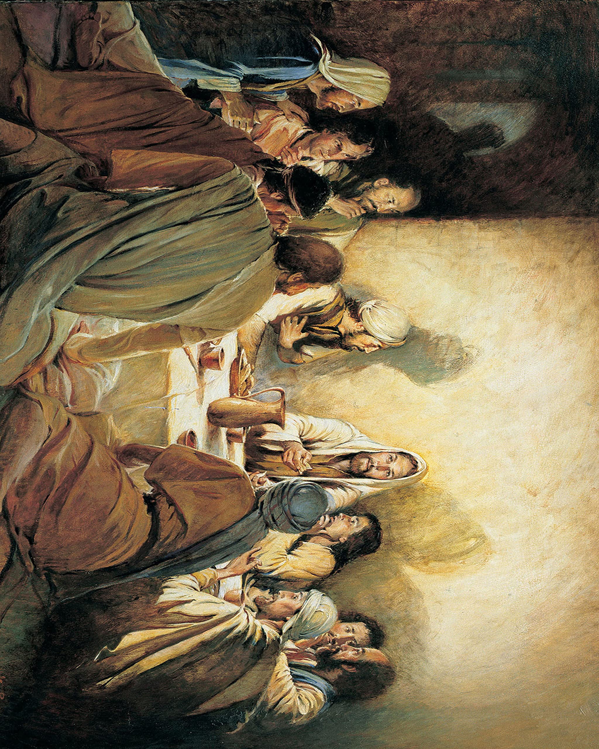 Catholic print picture - last supper 25 - 8" x 10" ready to be framed ...