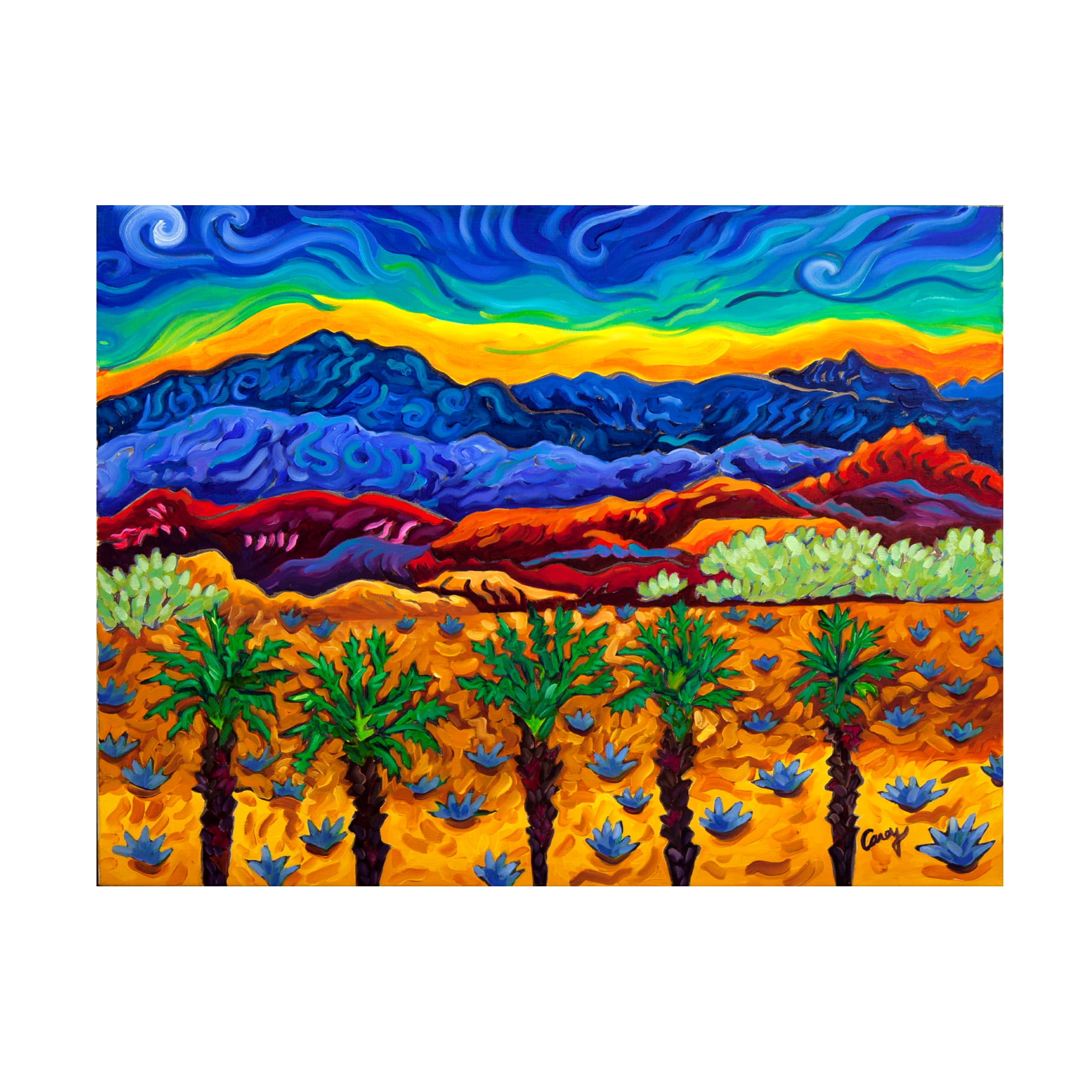 Cathy Carey 'Transformation' Canvas Art - Walmart.com