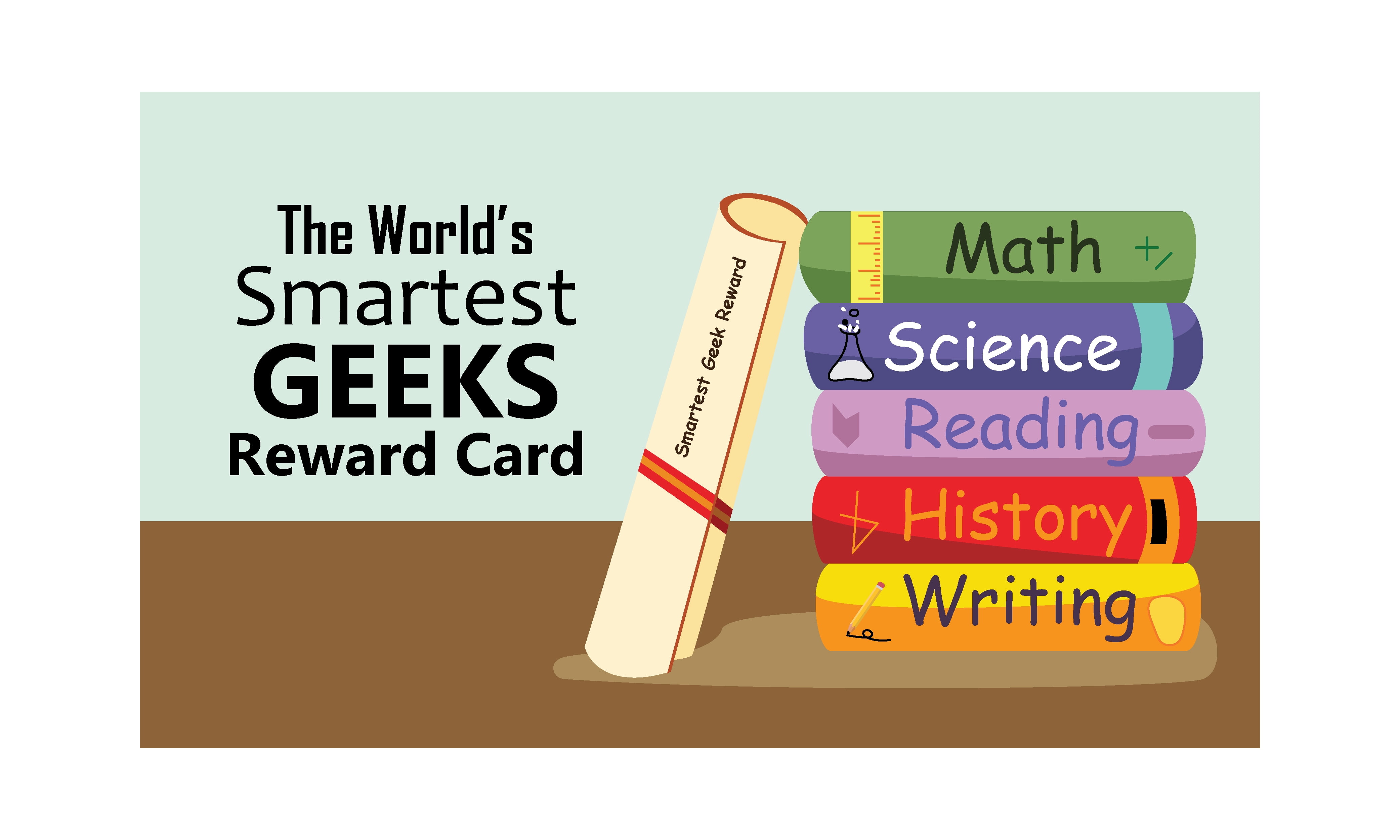 CathyFrank The World's Smartest Geeks Reward Punch Card Pack of 100 ...