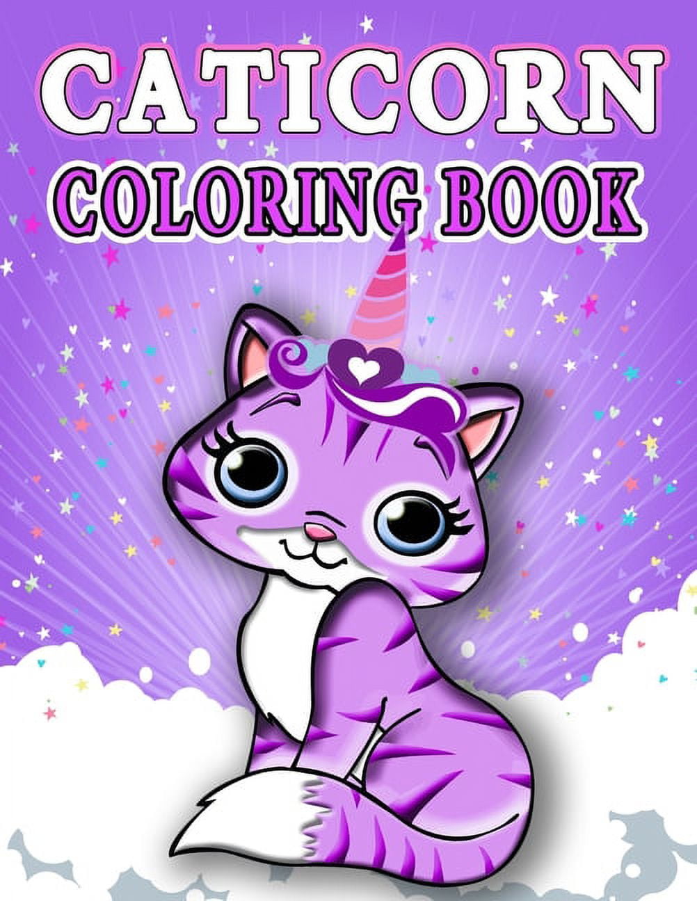 Caticorn Coloring Book : Discover This Unique Collection Of Caticorn ...