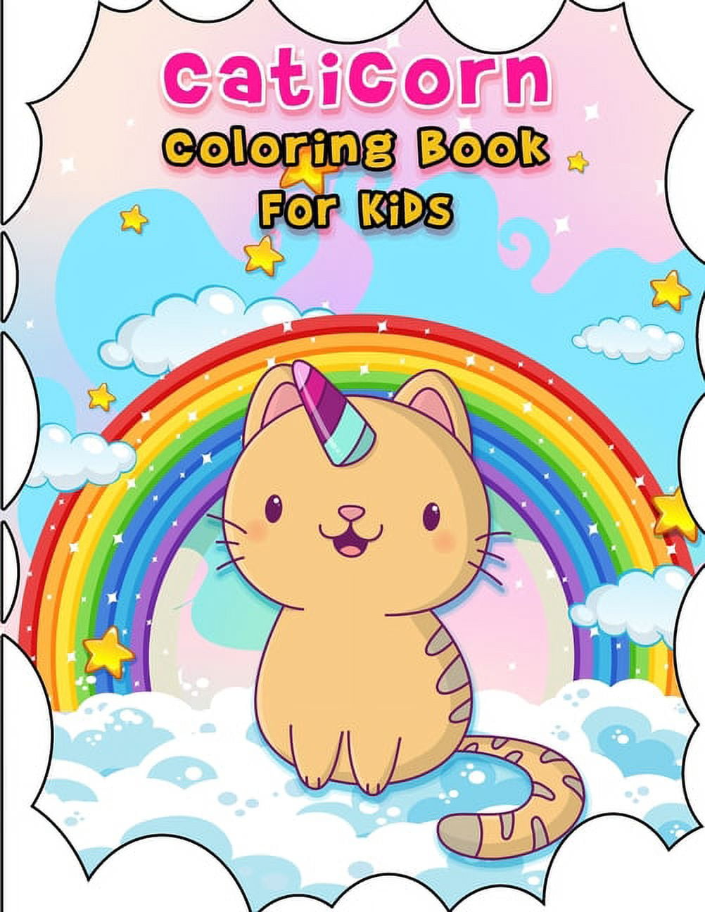 caticorn coloring pages