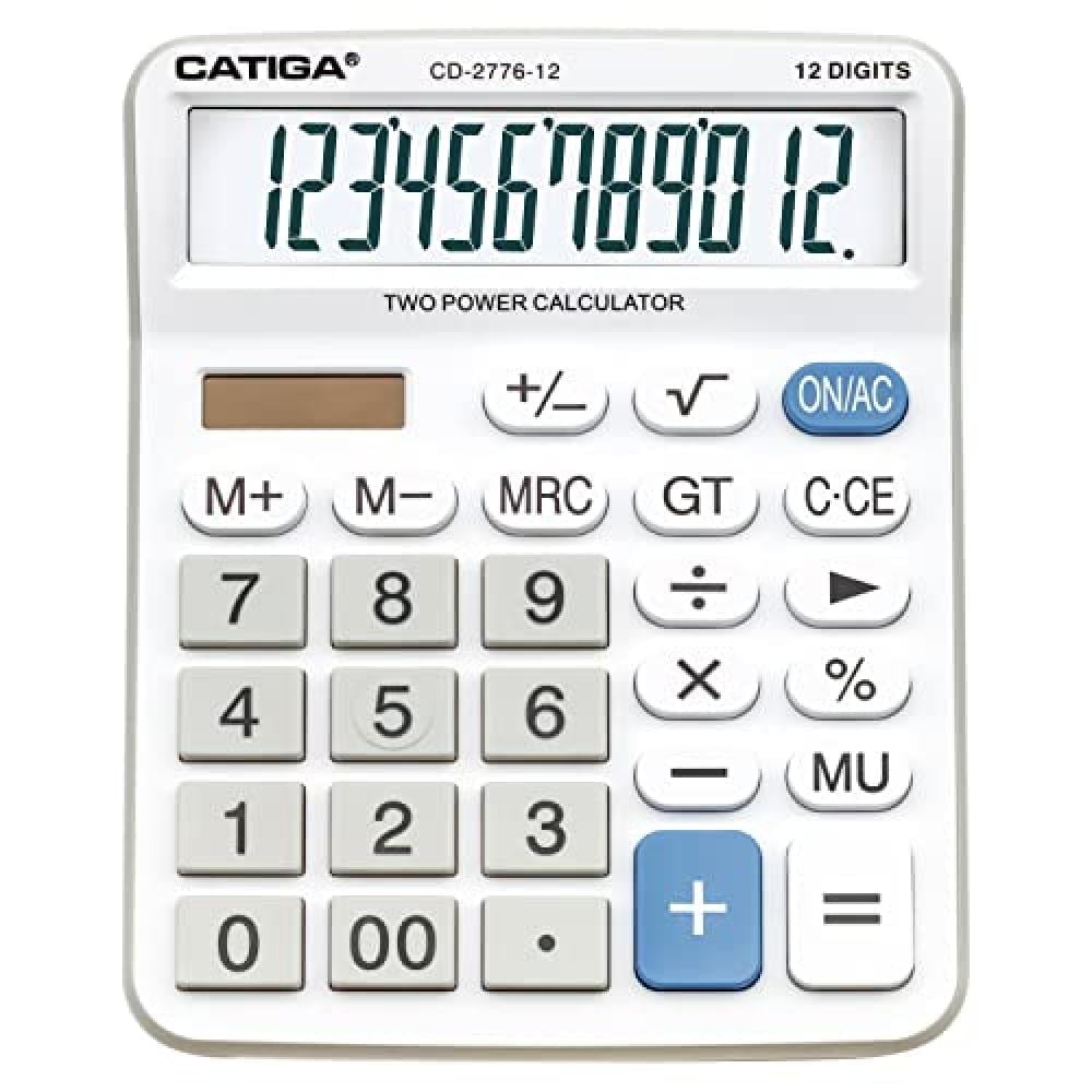 Catiga 12Digit Calculator - Walmart.com
