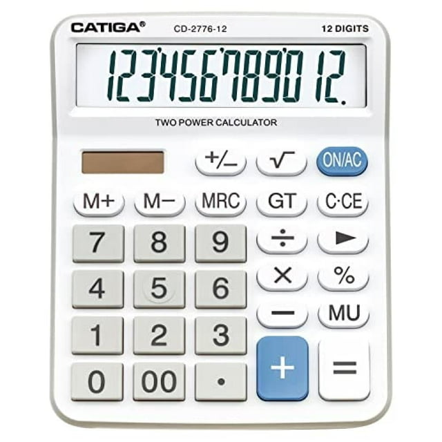 Catiga 12Digit Calculator - Walmart.com