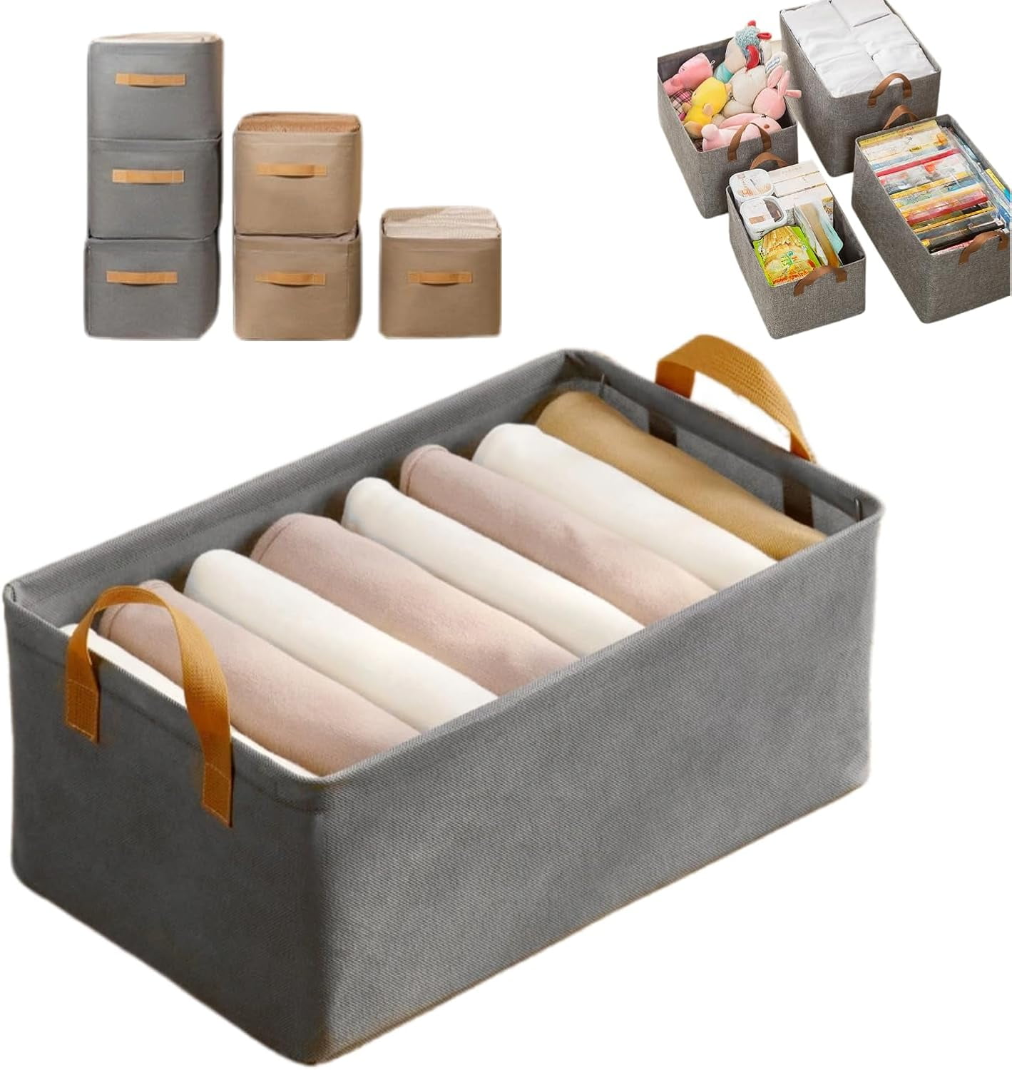 Cation Multi-Functional Folding Wardrobe Storage Box, Pickelect ...